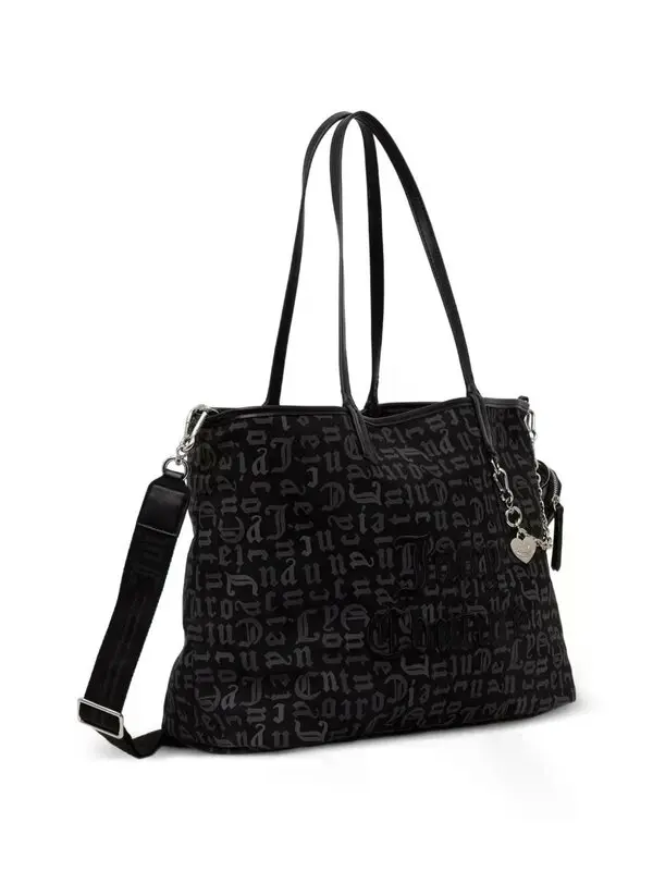 Juicy Couture Logo Print Tote Bag