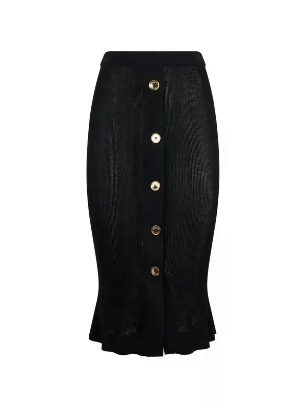Moschino Ribbed Maxi Skirt