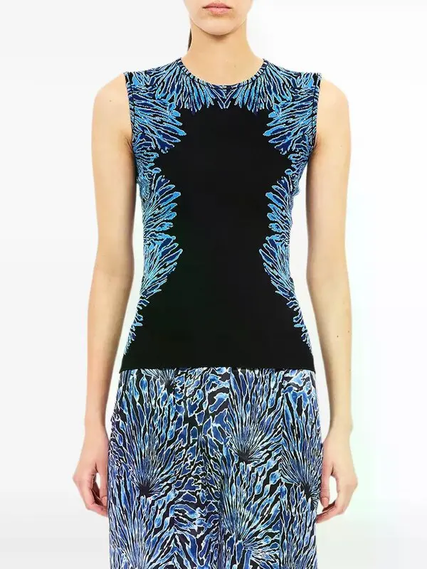 Ulla Johnson Aylin Jacquard-knit Top