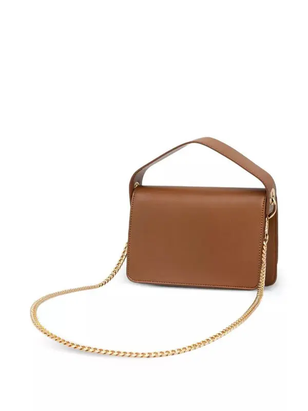BLAUER. Logo Plaque Chain Link Shoulder Bag