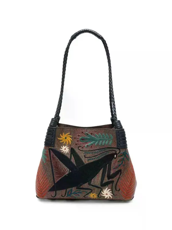 Etro Embroidered Paisley Shoulder Bag