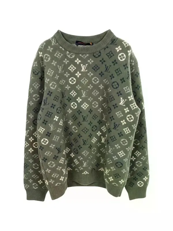 LOUIS VUITTON Monogram Knit Sweater