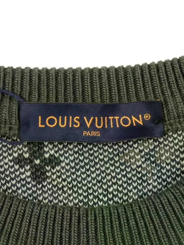 LOUIS VUITTON Monogram Knit Sweater