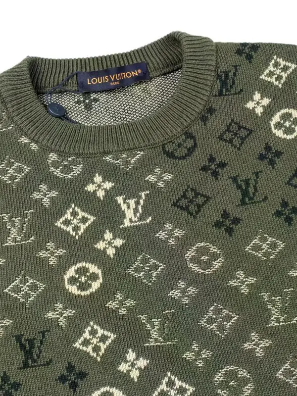 LOUIS VUITTON Monogram Knit Sweater
