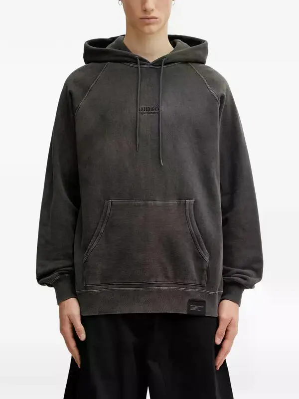 NEIGHBORHOOD Logo Embroidered Raglan Hoodie