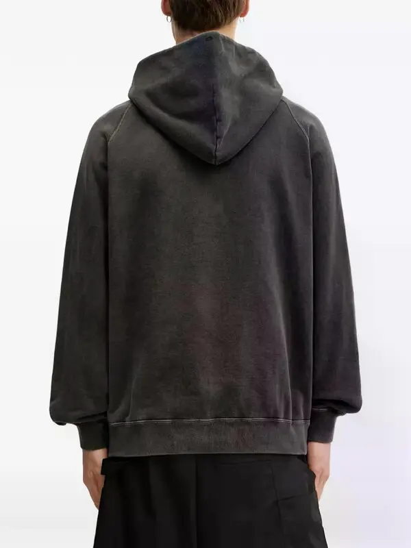NEIGHBORHOOD Logo Embroidered Raglan Hoodie