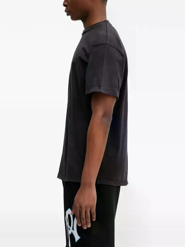 NO PROBLEMO Logo-embroidered Straight T-shirt