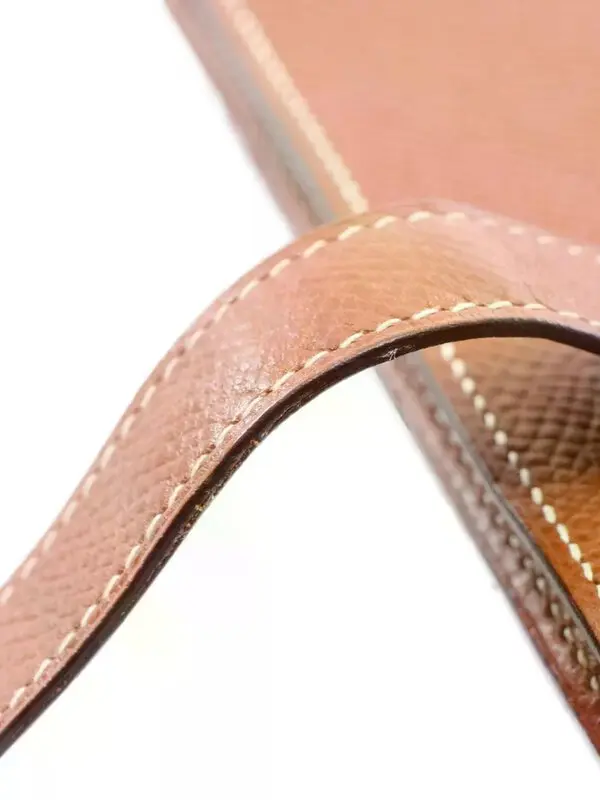 Hermès 2008 Bearn Leather Wallet - Brown