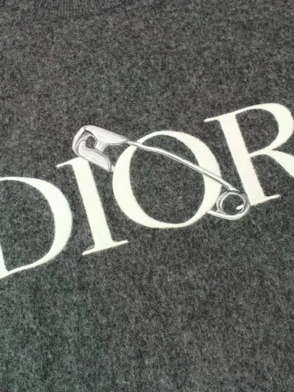 Dior Logo-embroidered Wool Sweater