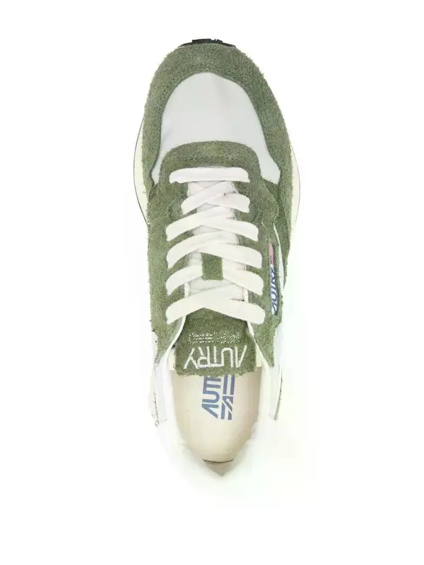 AUTRY Reel Wind Suede Sneakers - Green