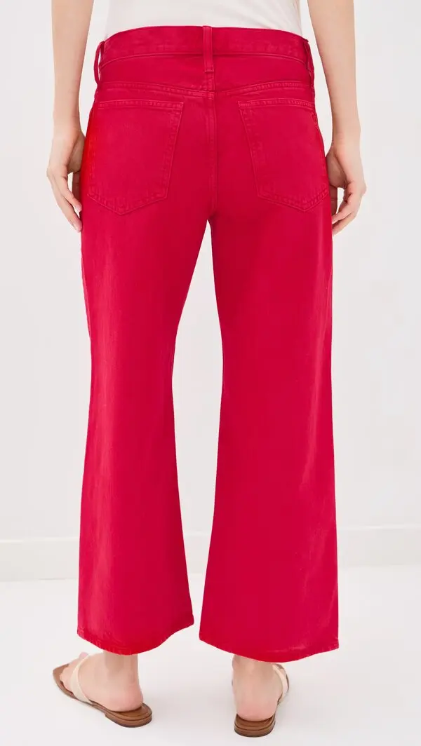 Madewell Low Slung Baggy Crop Jeans