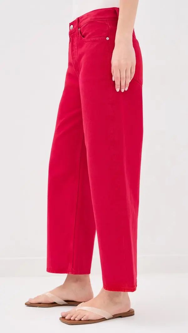 Madewell Low Slung Baggy Crop Jeans