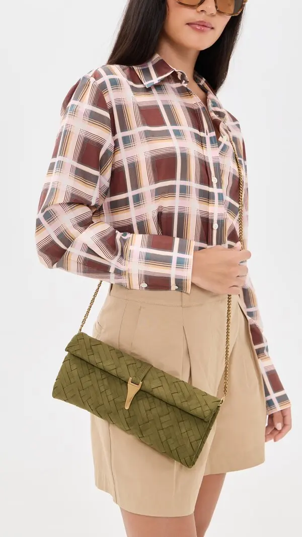 Jw Pei Zaria Woven Clutch