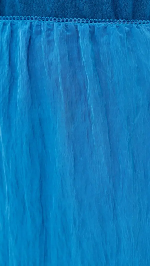 Tibi The Crinkle Slip Skirt