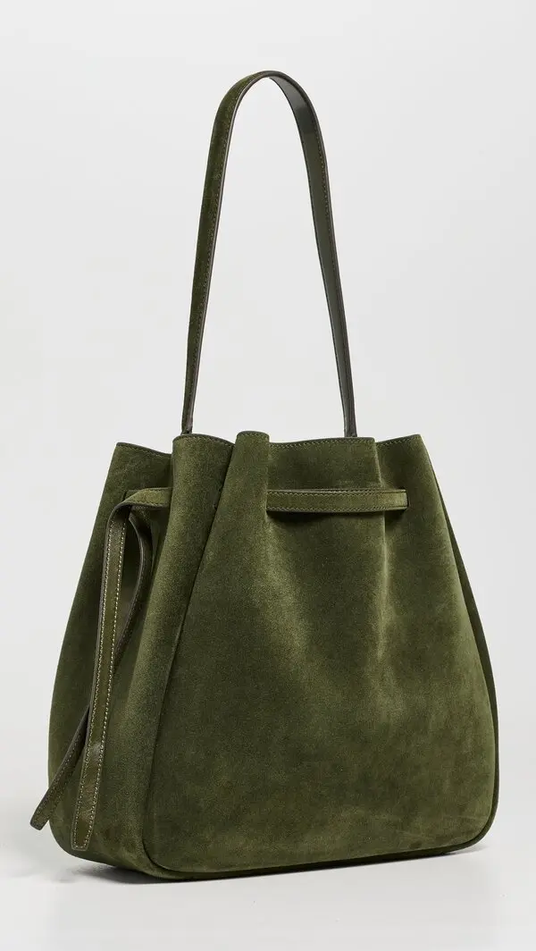 Tory Burch Romy Suede Large Bucket Bag