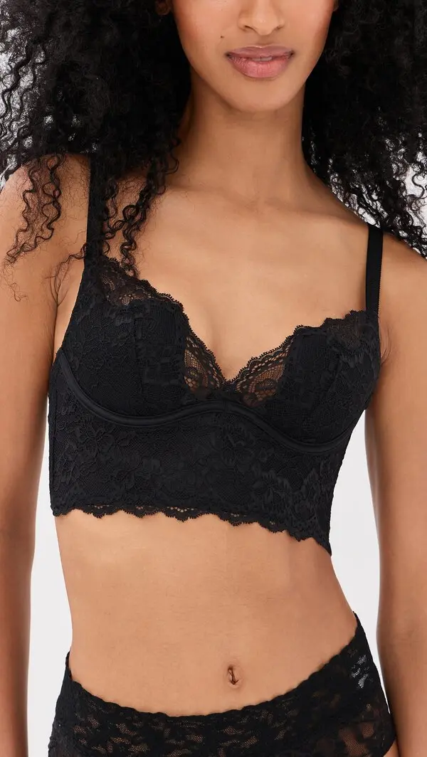 FLEUR DU MAL Bianca Lace Seduce U- Plunge Bra