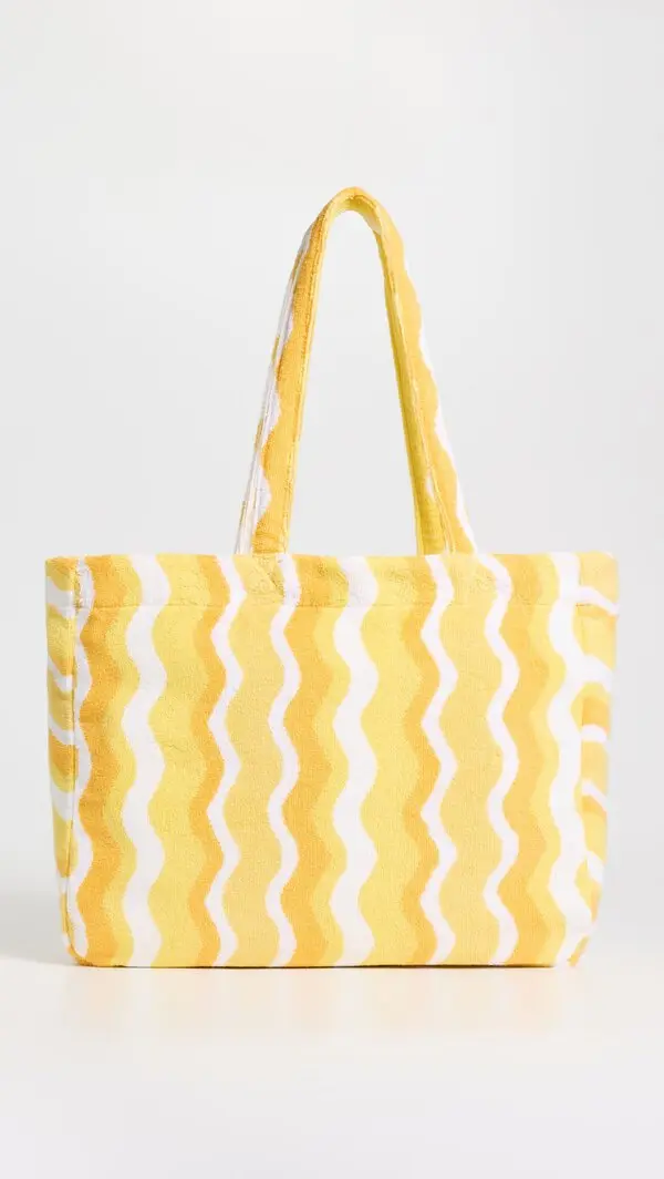 WEEZIE Looped Terry Beach Tote