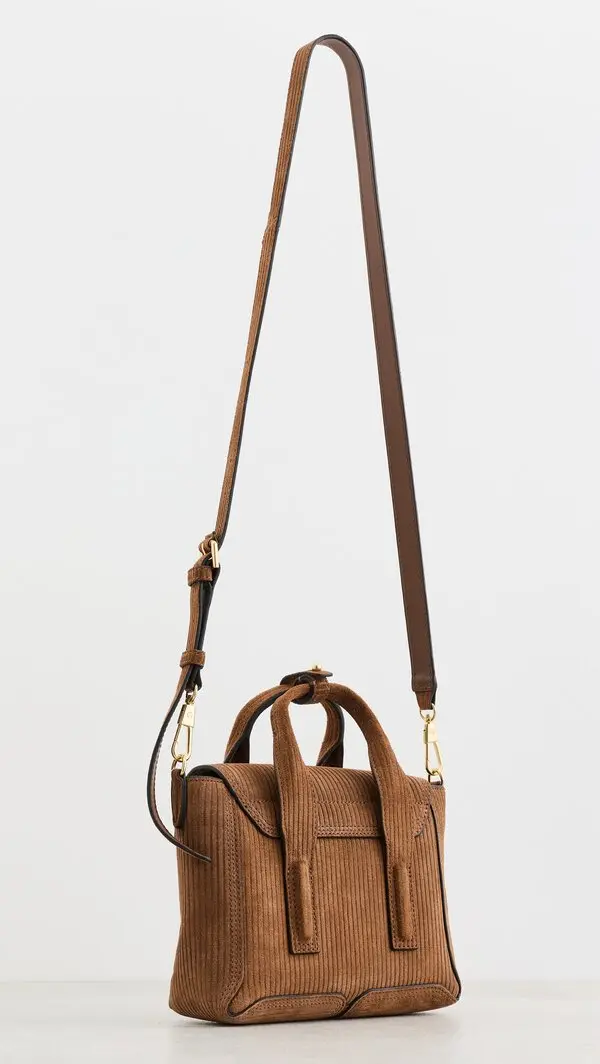 3.1 Phillip Lim Embossed Suede Pashli Mini Crossbody Bag