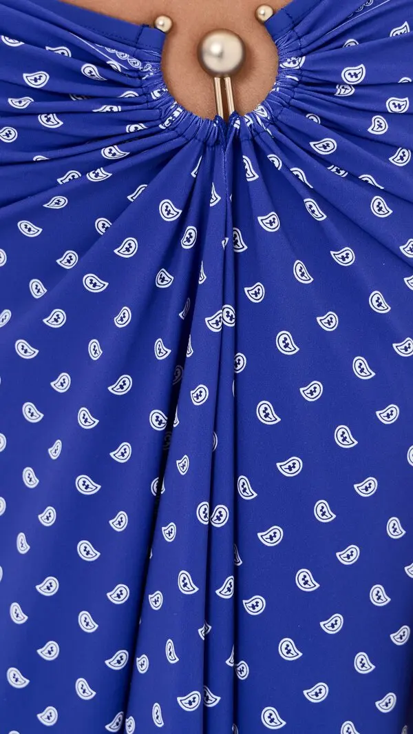 Christopher Esber Bandana Ruched Orbit Skirt