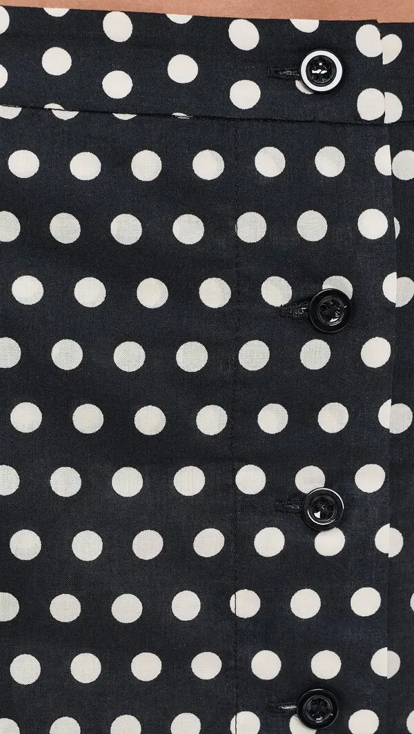 FRAME The Polka Dot Skirt