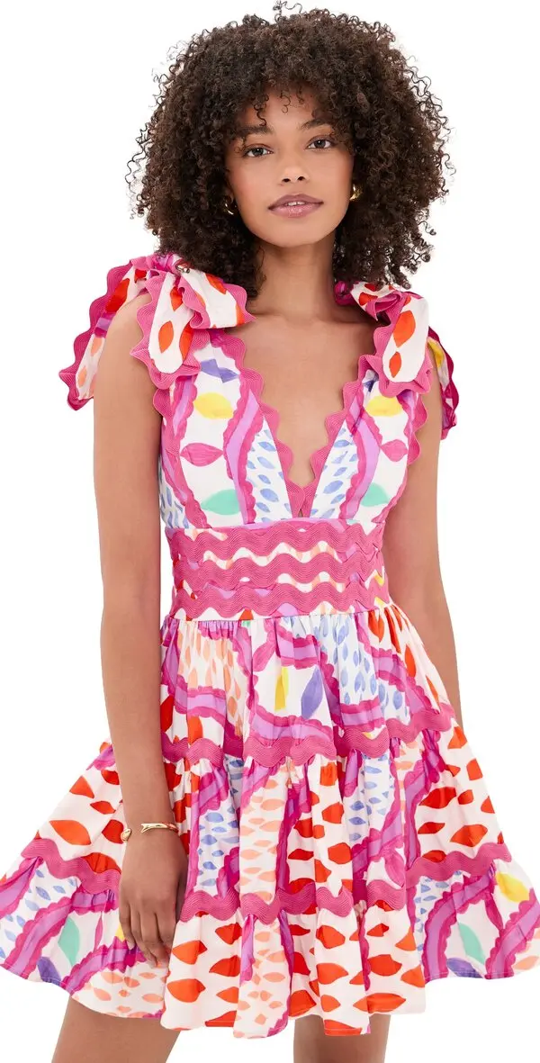 Celiab Cheli Floreat Dress - Pink