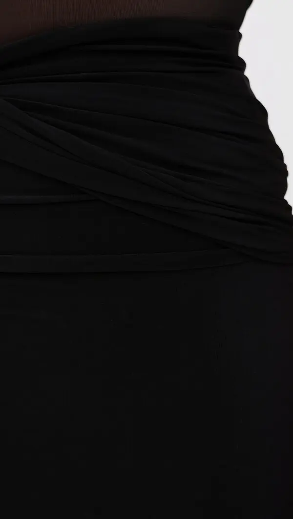 Wardrobe.NYC Translucent Midi Skirt