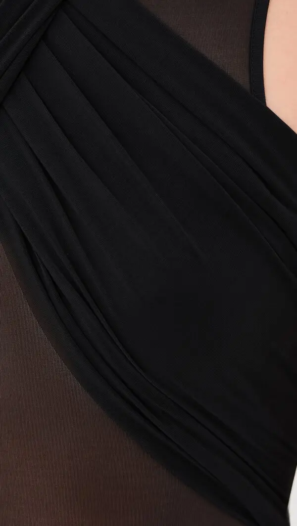 Wardrobe.NYC Translucent Tank Bodysuit