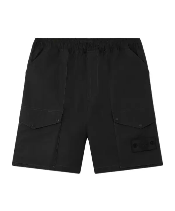 Stone Island Ghost Cargo Shorts - Black