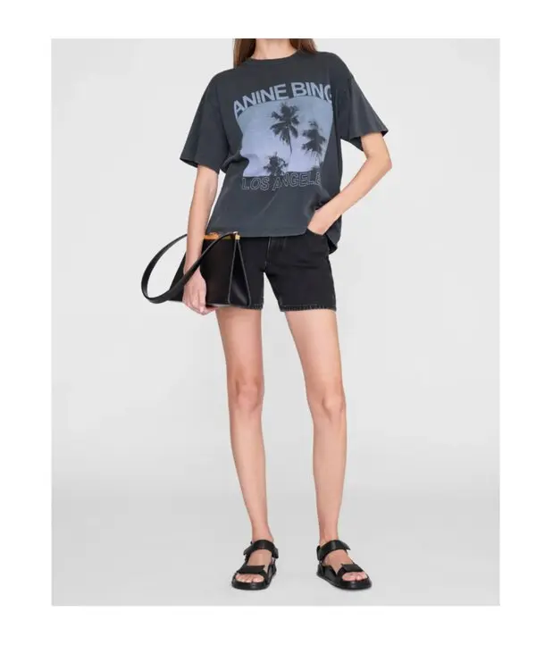 ANINE BING Cade Tee Palms