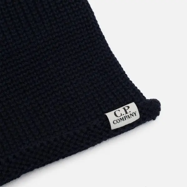 C.P. COMPANY Goggle-detail Ribbed Knit Balaclava