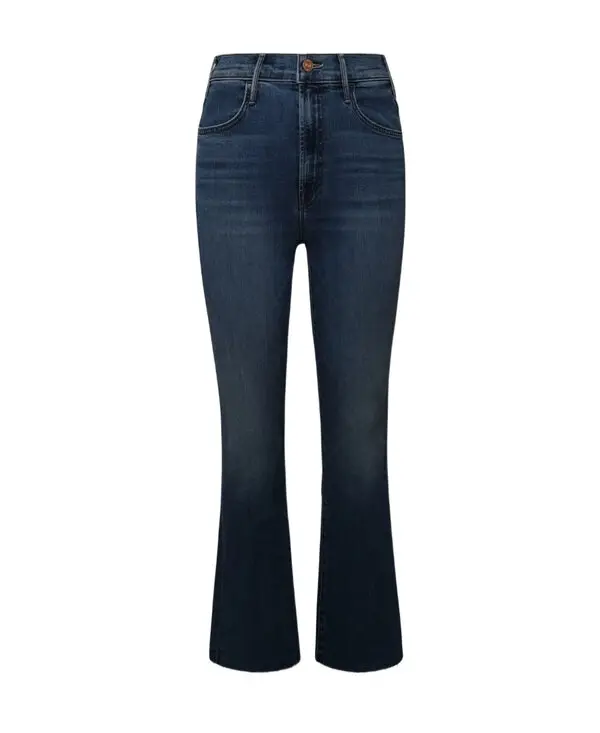 MOTHER The Hustler Flared Jeans - Black