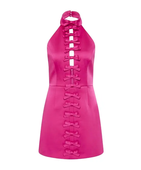 Rebecca Vallance Halter Neck Dress