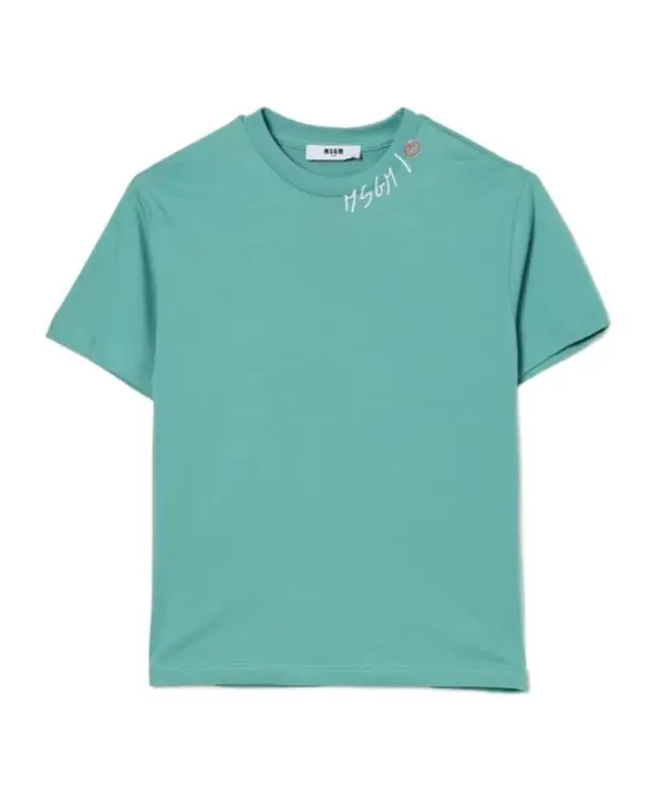 MSGM Logo-print Short-sleeve T-shirt