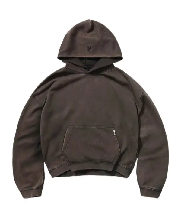 REPRESENT Initial Boxy Hoodie - Brown