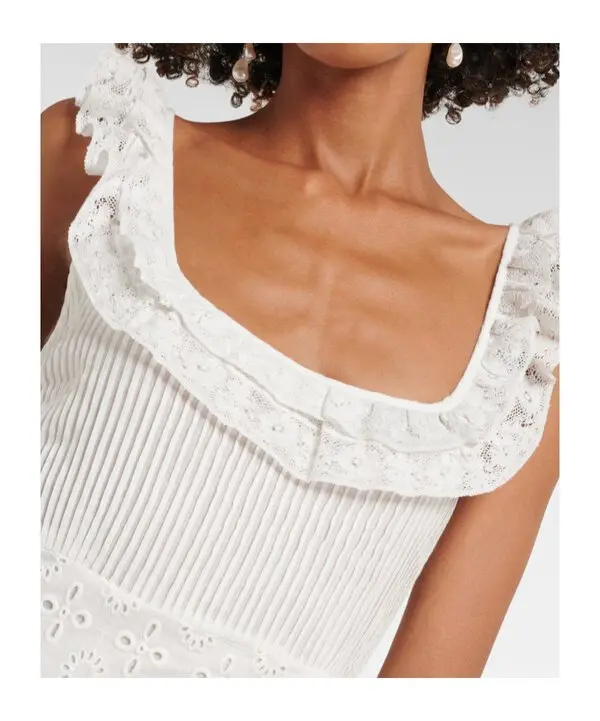 Rixo Madeira Embroidery Dress