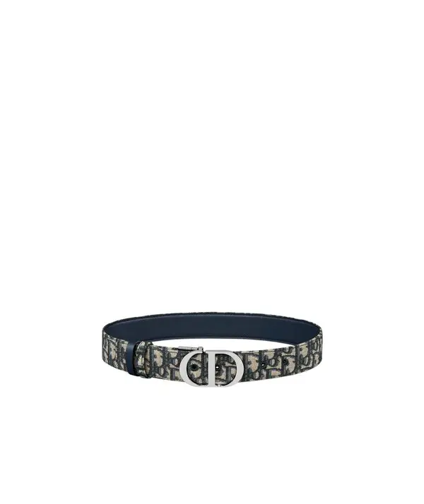 Dior 30montaigne Reversible Belt - Black