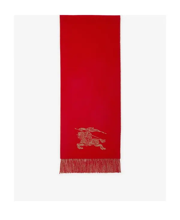 Burberry Reversible Knight Cashmere Scarf