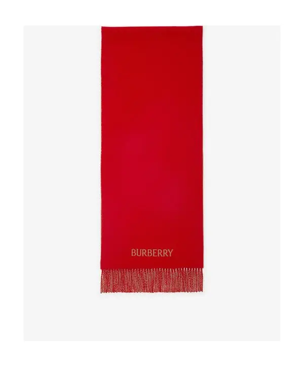 Burberry Reversible Knight Cashmere Scarf