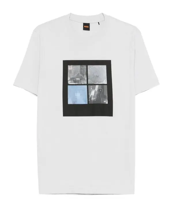 Hugo Boss Graphic T-shirt - Gray