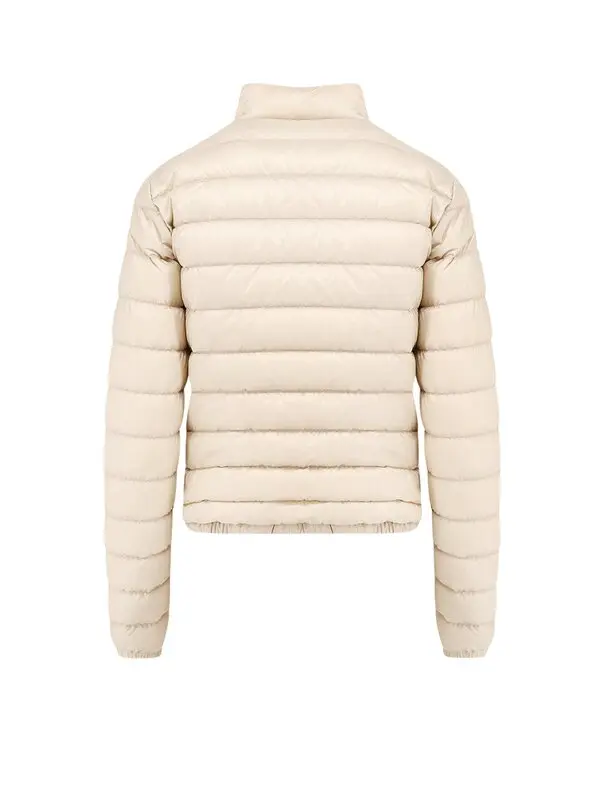 Moncler Lans Packable Short Padded Jacket - Light Beige