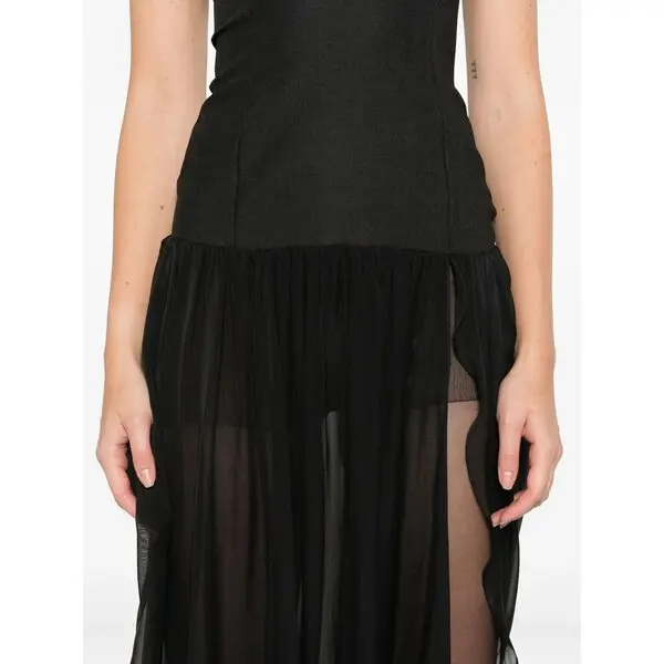 Paloma Wool Strapless Panelled Dress