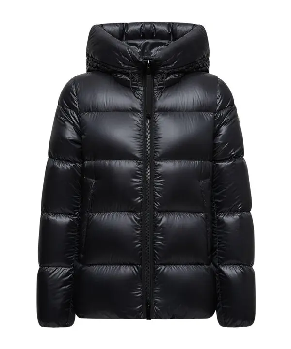 Moncler Serittes Hooded Short Down Jacket - Black