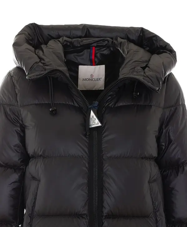 Moncler Serittes Hooded Short Down Jacket - Black