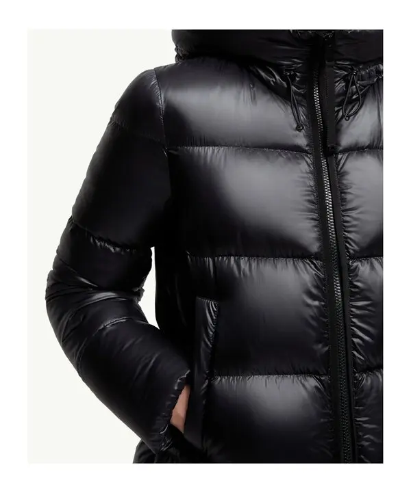 Moncler Serittes Hooded Short Down Jacket - Black