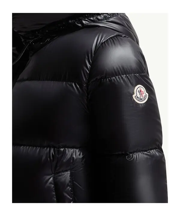 Moncler Serittes Hooded Short Down Jacket - Black