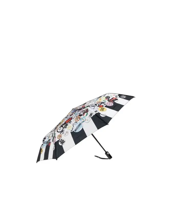 Moschino Graphic Print Umbrella - Multicolor
