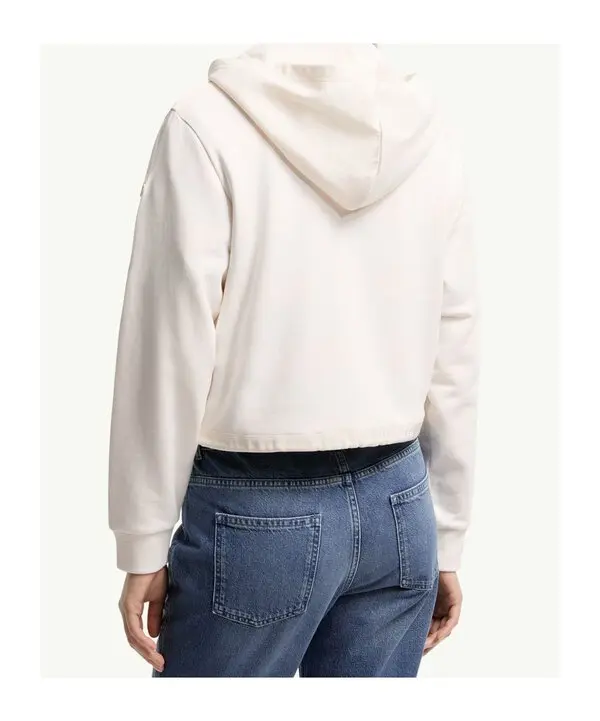 Moncler Cotton Blend Zip-up Sweatshirt