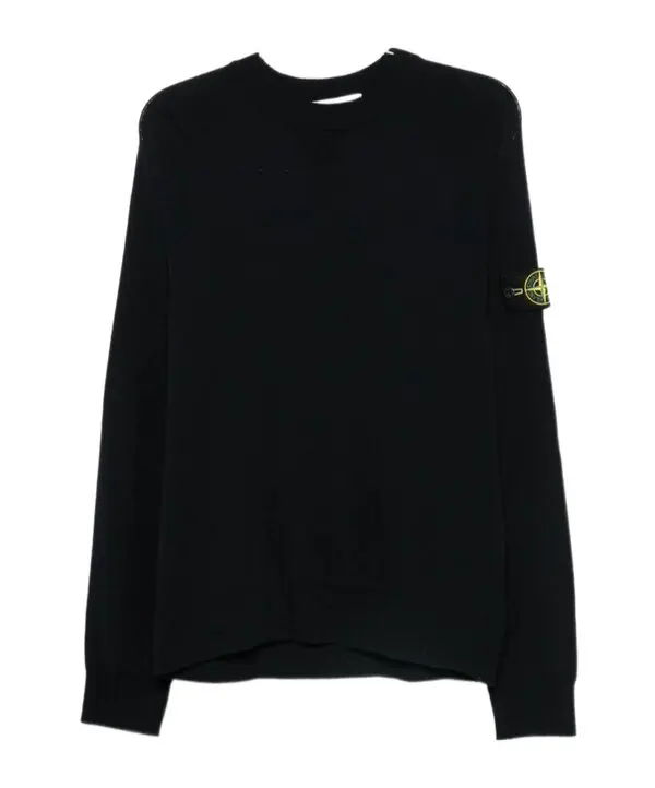 Stone Island Long-sleeve Knit Top - Blue