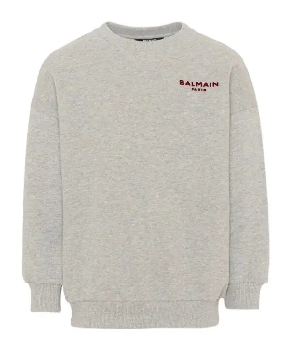 Balmain Logo-embroidered Sweatshirt