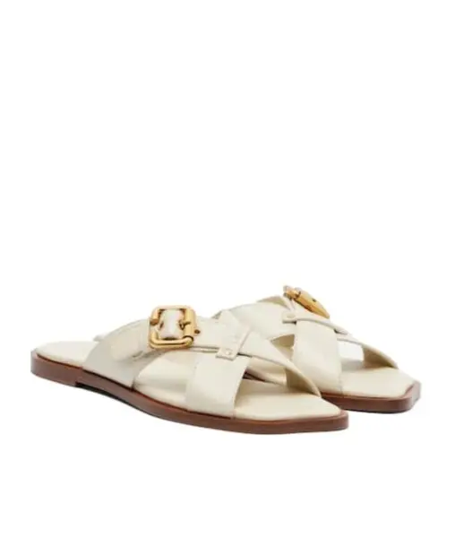 Chloé Nil Leather Sandals